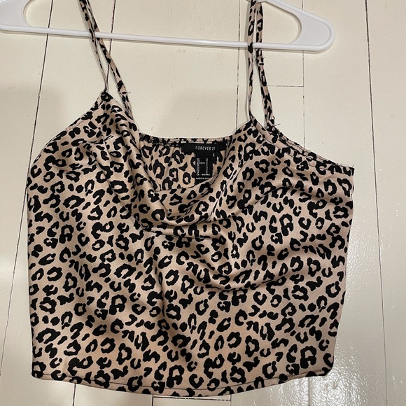 Forever 21 | Tops | F2 Cheetah Top | Poshmark